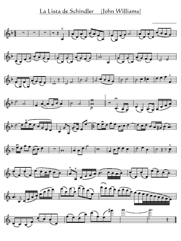 La Lista de Schindler PDF | PDF