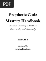 Prophetic Codes Prophet David Rauf | PDF | Torah | Book Of Exodus
