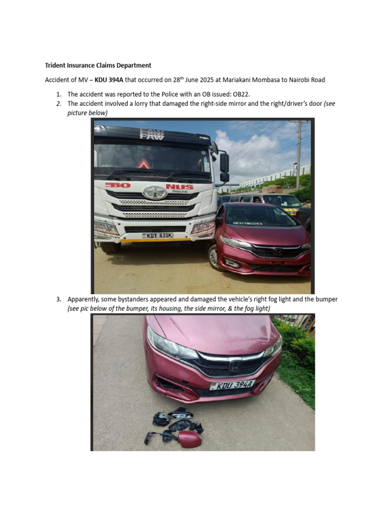 Trident Insurance Claim 250711 162354 | PDF