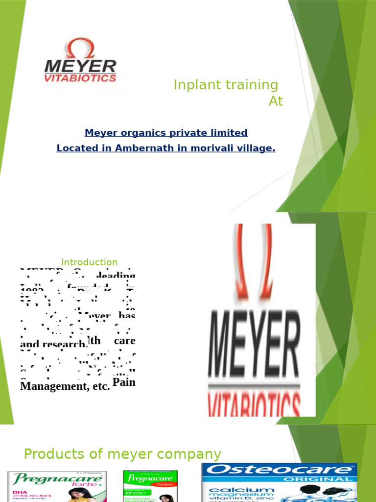 Inplant Training | PDF