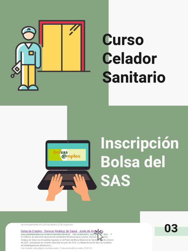 Curso Celador - Inscripción Bolsa SAS - Compressed | PDF | Informática