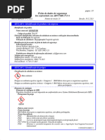 Ficha de Segurança: Bovéria-Turbo | PDF | Incêndios | Pesticida