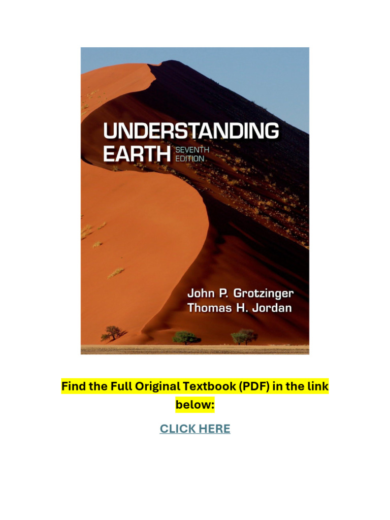 Understanding Earth 7th Edition by John Grotzinger | PDF | Rock ...