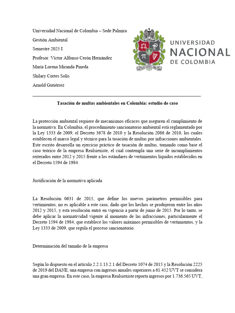 Tasacion de Multas | PDF | Multa (pena)