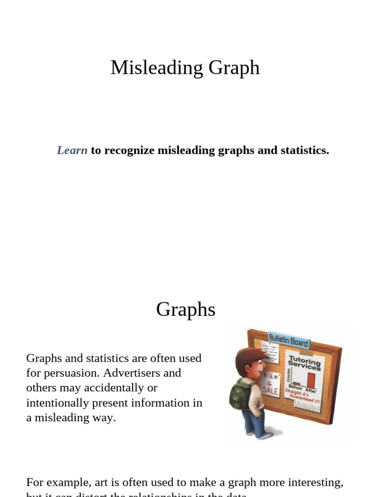 Recognizing Misleading Graphs | PDF