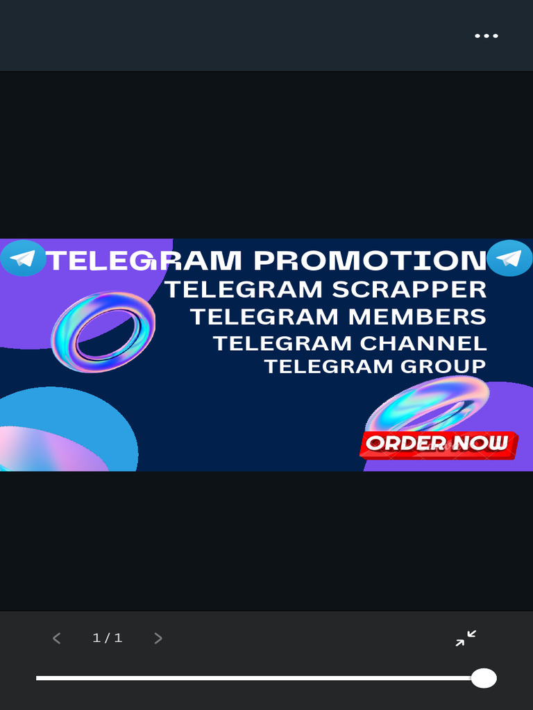 Telegram Promotion - Presentation | PDF
