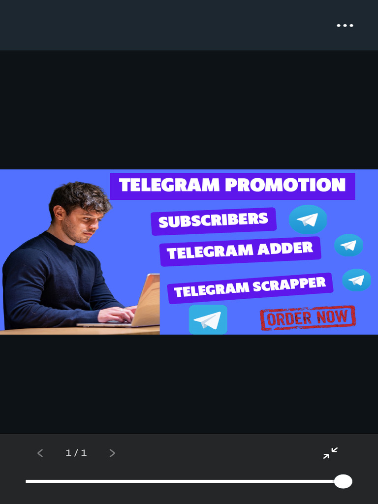 Telegram Promotion Services Overview | PDF