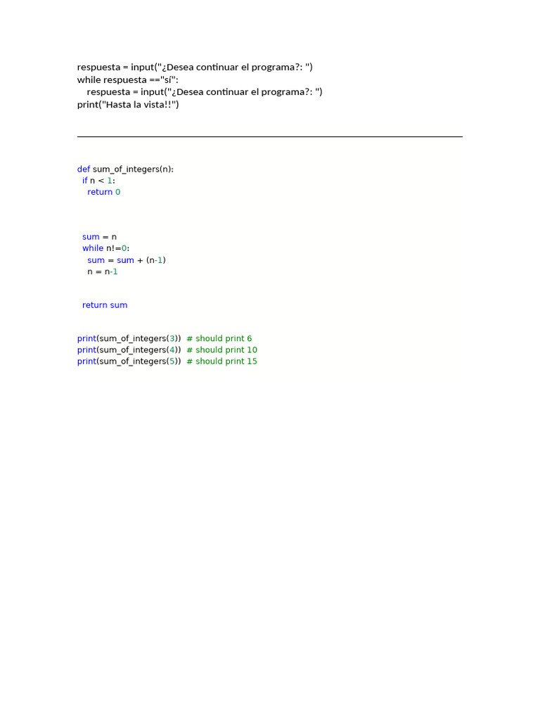 Ejercicios Python | PDF