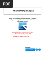 Libro de Mareas 2025 | PDF | Marea | El nivel del mar