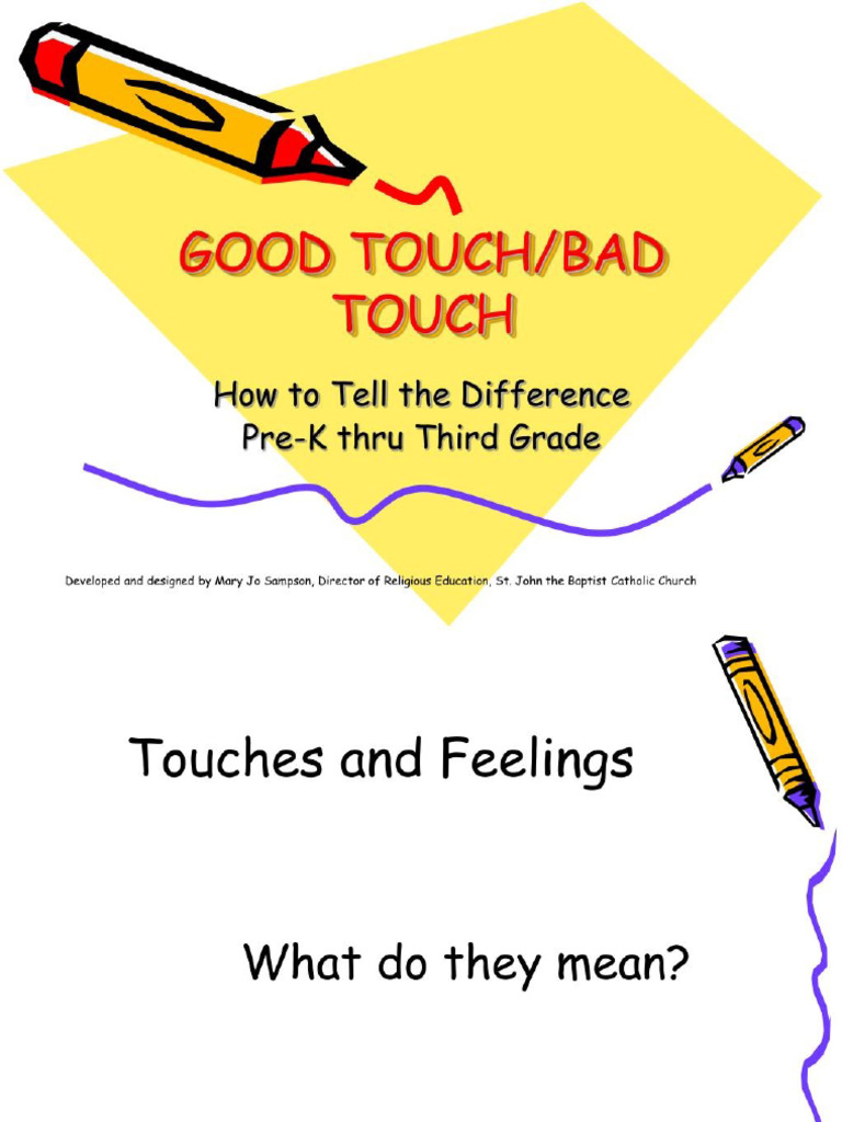 Good Touch Bad Touch 111 | PDF