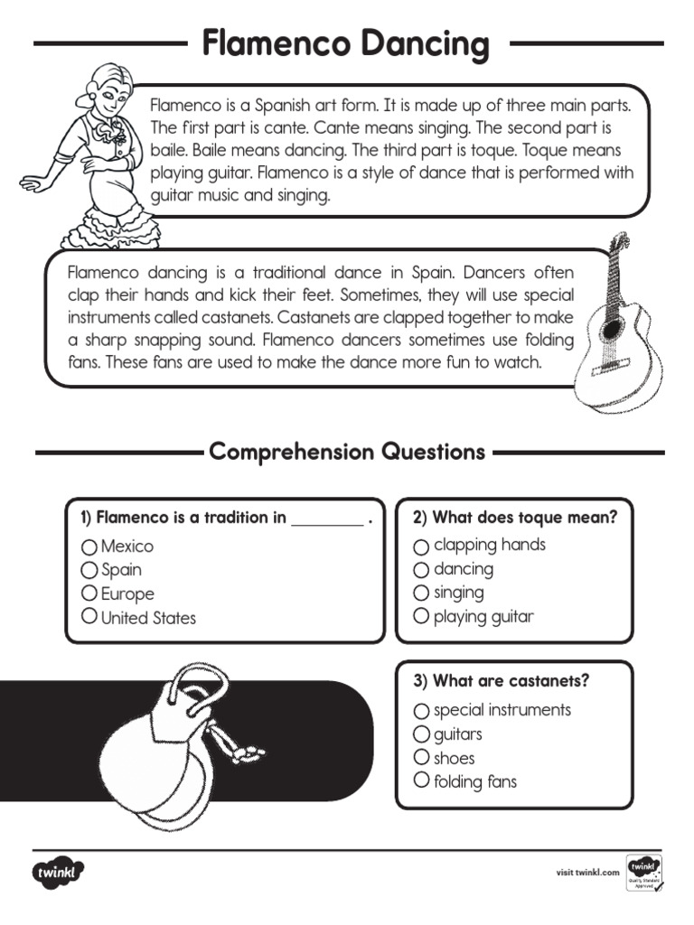 Understanding Flamenco's Three Parts | PDF