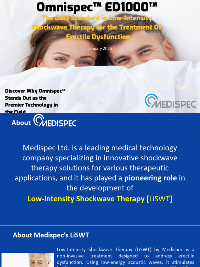 Omnispec™ ED1000™ - The Gold Standard in Low-Intensity Shockwave ...