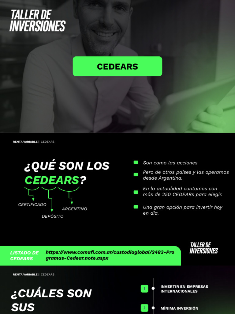 Guía Completa sobre CEDEARS en Argentina | PDF | Compartir (Finanzas ...