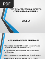Test de Apercepción Infantil Con Figuras Animales Cat-A | PDF | Carné ...