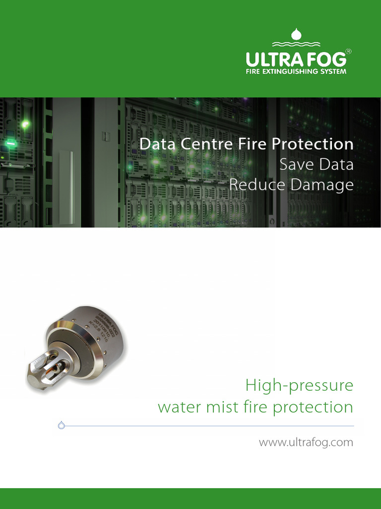 ULTRA FOG - LAND - Data - Center - Brochure | PDF | Data Center | Water
