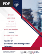 Accounts On Call Brochure | PDF | Learning | Lecture