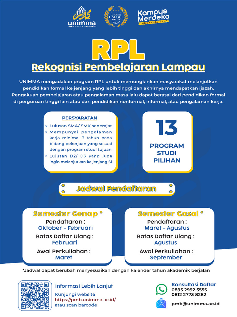 Flayer RPL T.A. 2025-2026 | PDF