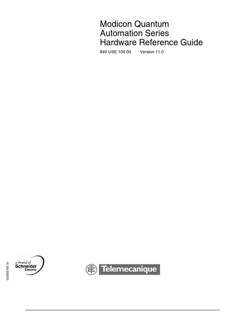 Quantun Harware Reference | PDF | Input/Output | Bit
