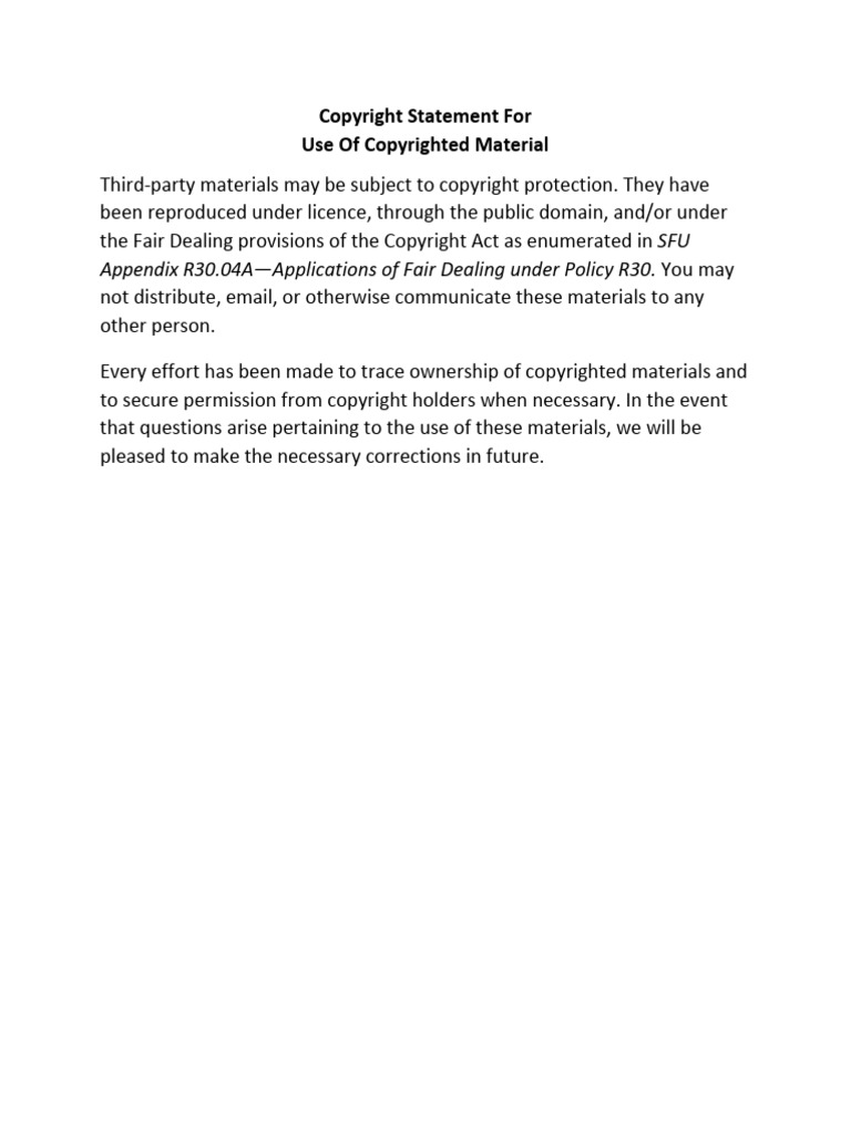 Copyright Statement for Discourse Analysis | PDF | Analysis | Social ...