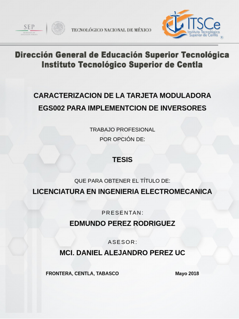 Proyecto de Titulacion ITSCE | PDF | Corriente eléctrica | Corriente ...