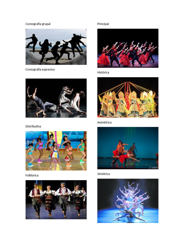 Coreografia Grupal | PDF