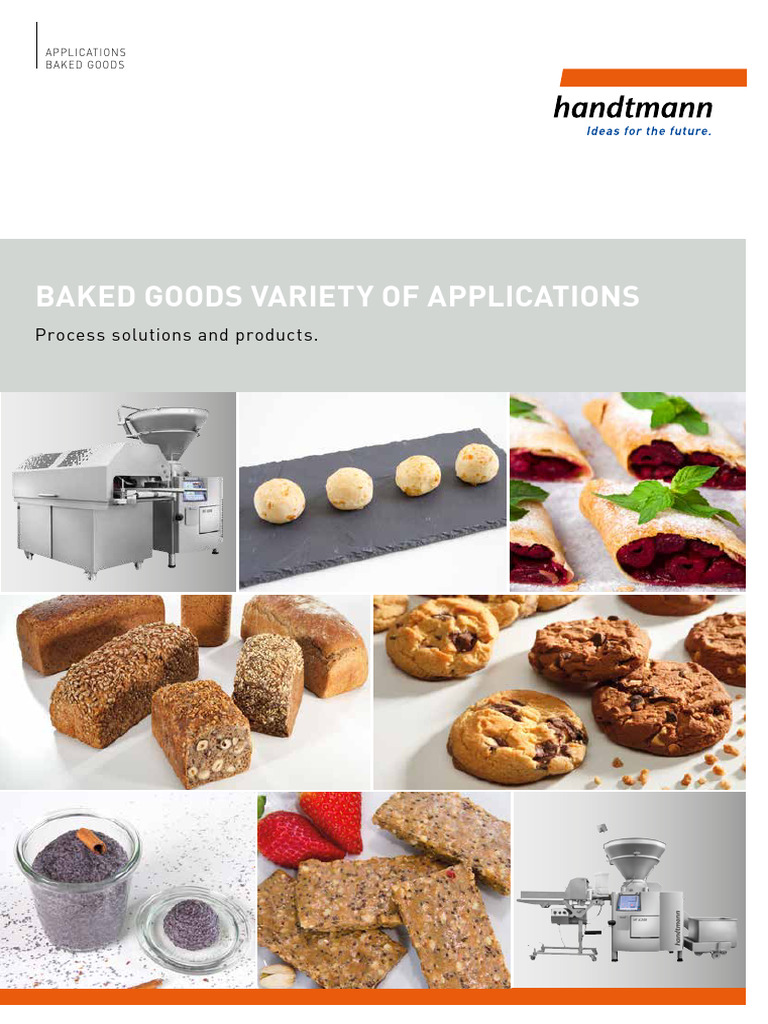 Handtmann FS 510 for Baked Goods Production | PDF | Breads | Baking