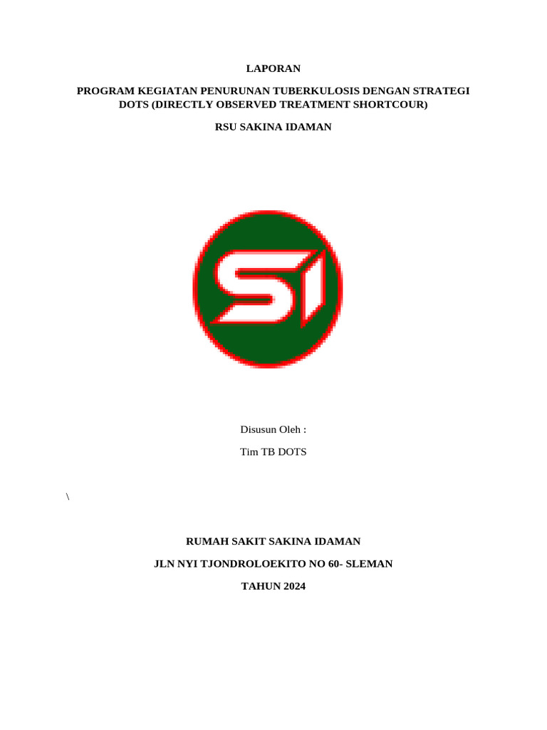 Penanggulangan TB dengan Strategi DOTS | PDF