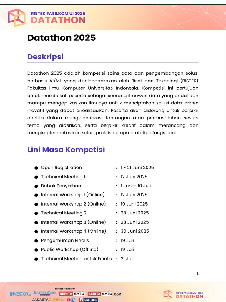 (ID) Datathon 2025 Guidebook | PDF