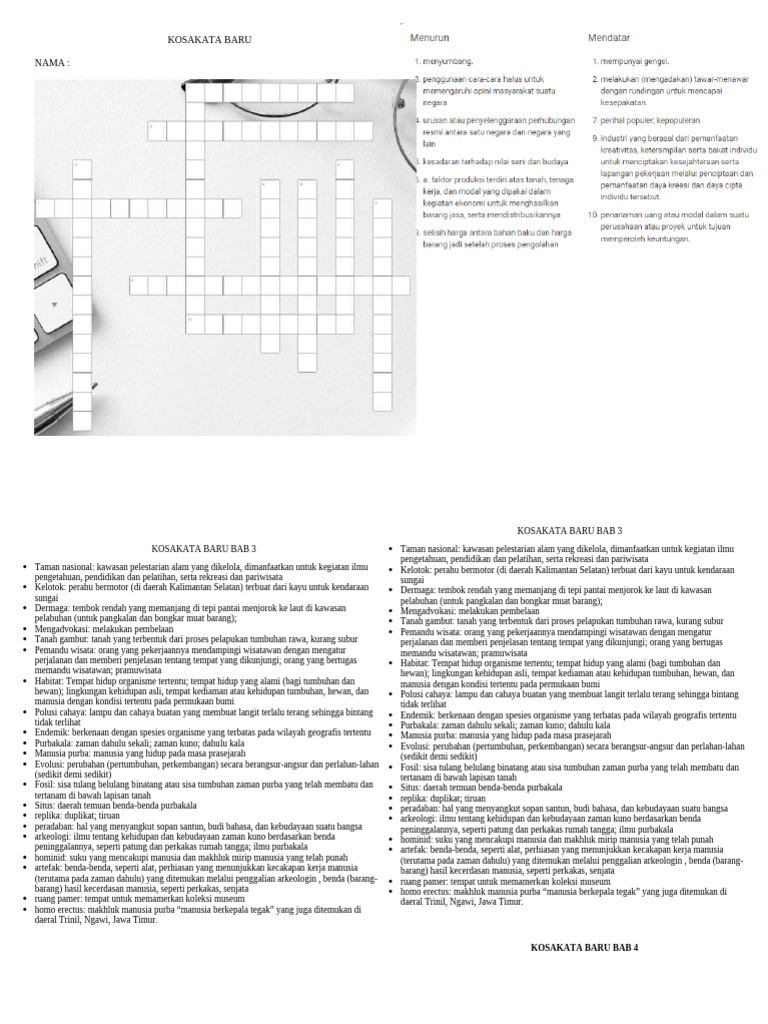 Kosakata Baru | PDF