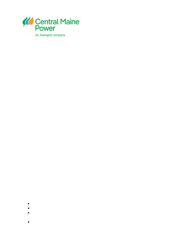 CMP Rate Case Notice for 2025 | PDF | Economies