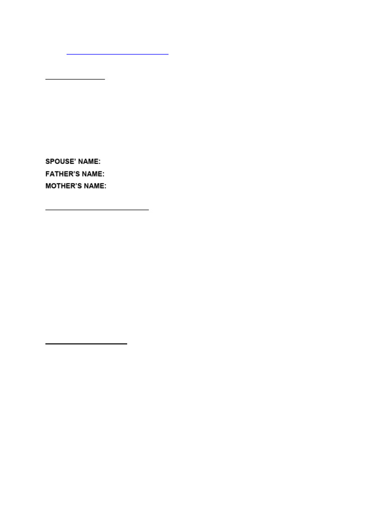 Personal Profile of Remelyn D. Saavedra | PDF