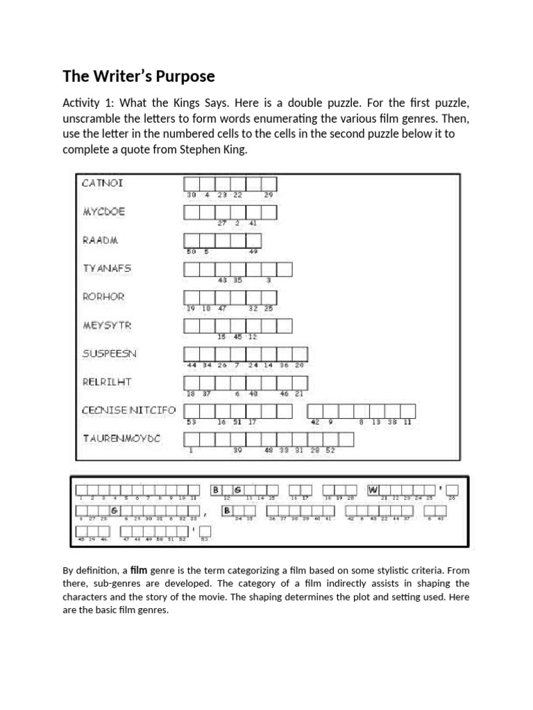 Grade 10 Activity | PDF