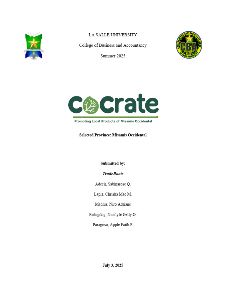 EcoDev Final Requirement | PDF | Sustainability | Agriculture