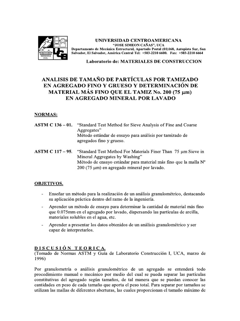 Astm C 136 | PDF