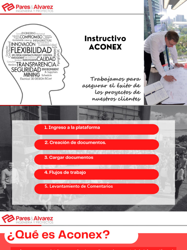 Instructivo ACONEX | PDF | Informática