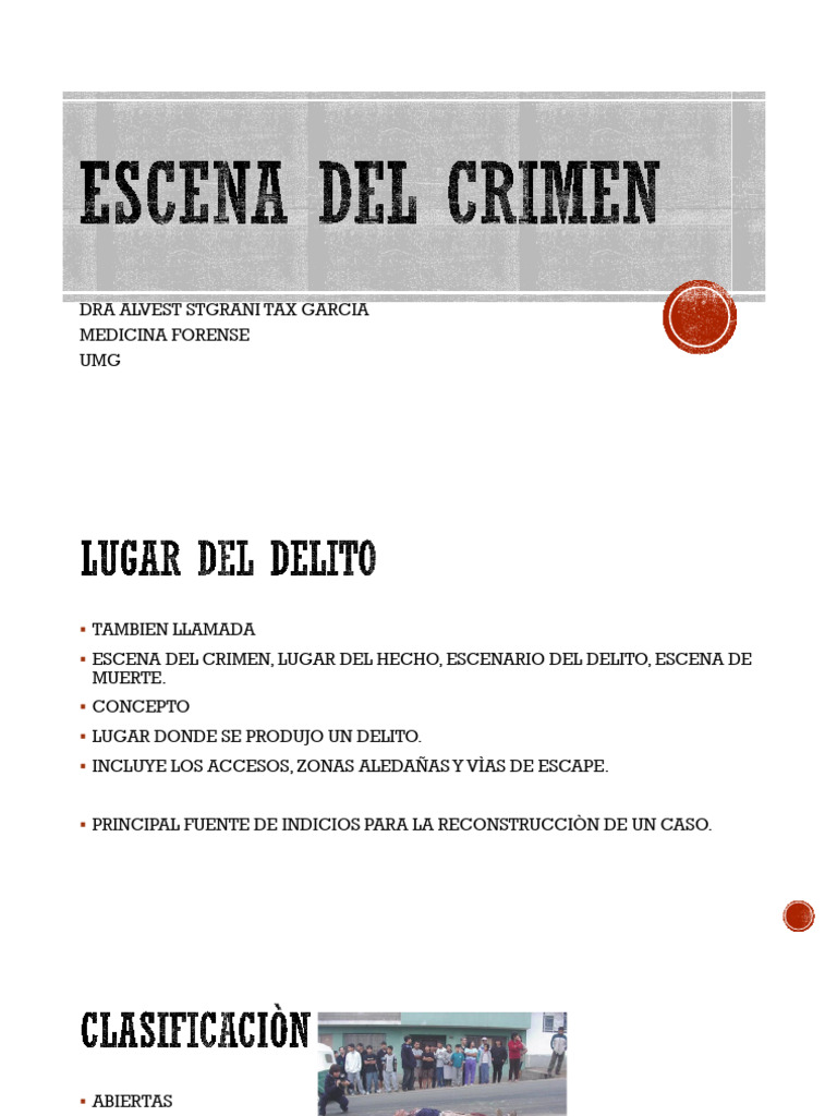 10 Escena Del Crimen | PDF | Agresión