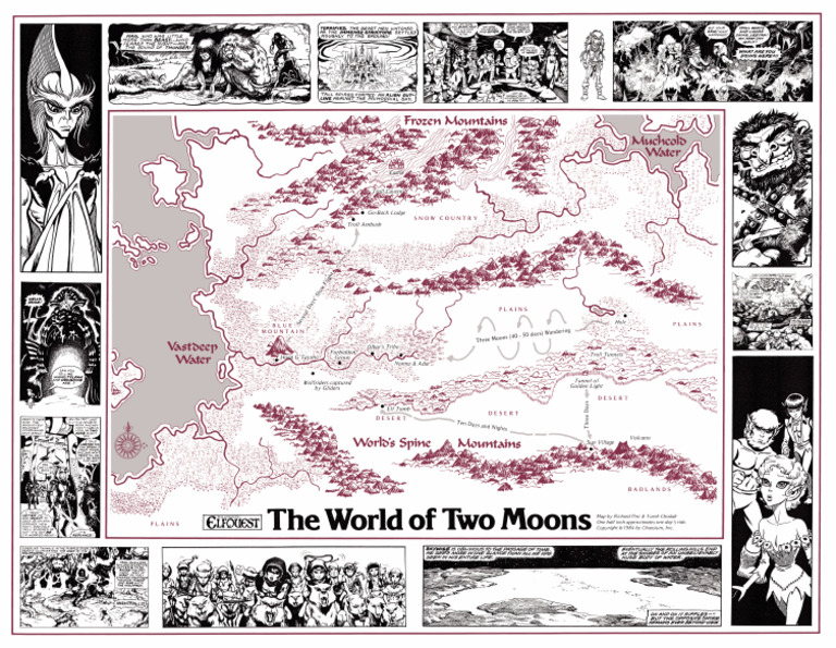 CHA2601 Two Moons Map | PDF