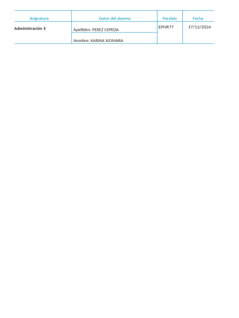 Tarea-Virtual-5 ADMINISTRACION - Estructura-Operativa | PDF | Business ...