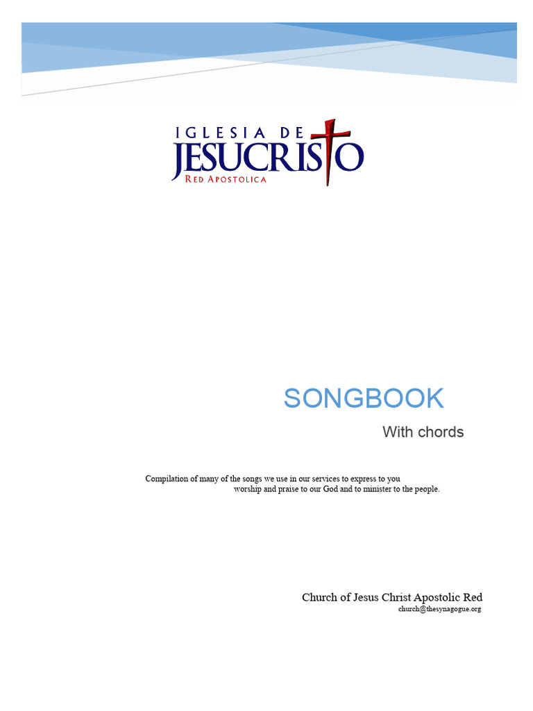 Songbook With Chords | PDF | Glory (Religion) | Chord (Music)