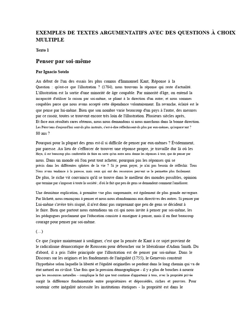 Pensée critique et désinformation moderne | PDF | Jean-Jacques Rousseau ...