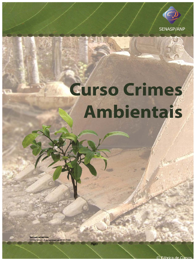 Environmental Crime SENASP | PDF | Biodiversity | Environmental Protection