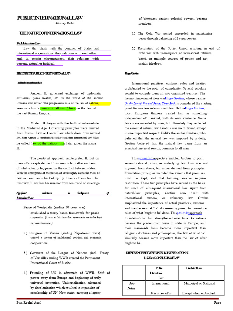 Duka Notes | PDF | Holy See | International Law