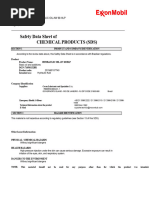 MSDS for Exxsol D60 Solvent | PDF | Firefighting | Combustion