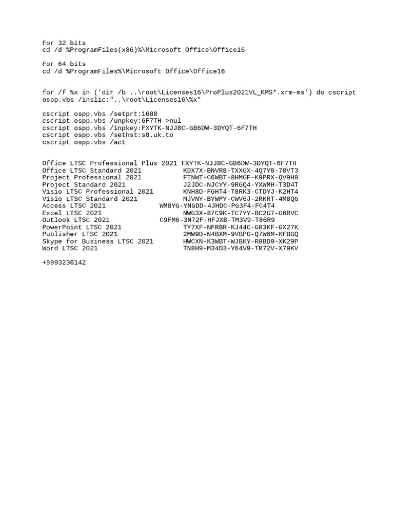 Activate Office 2021 | PDF