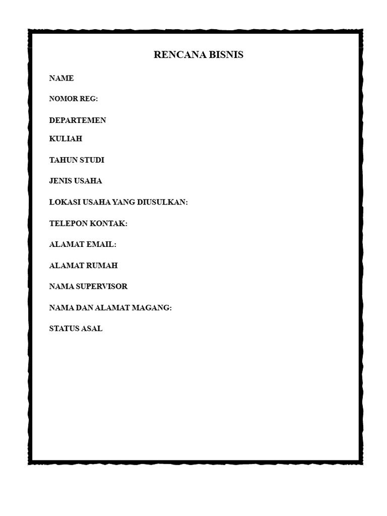 Rencana Bisnis untuk Babi | PDF