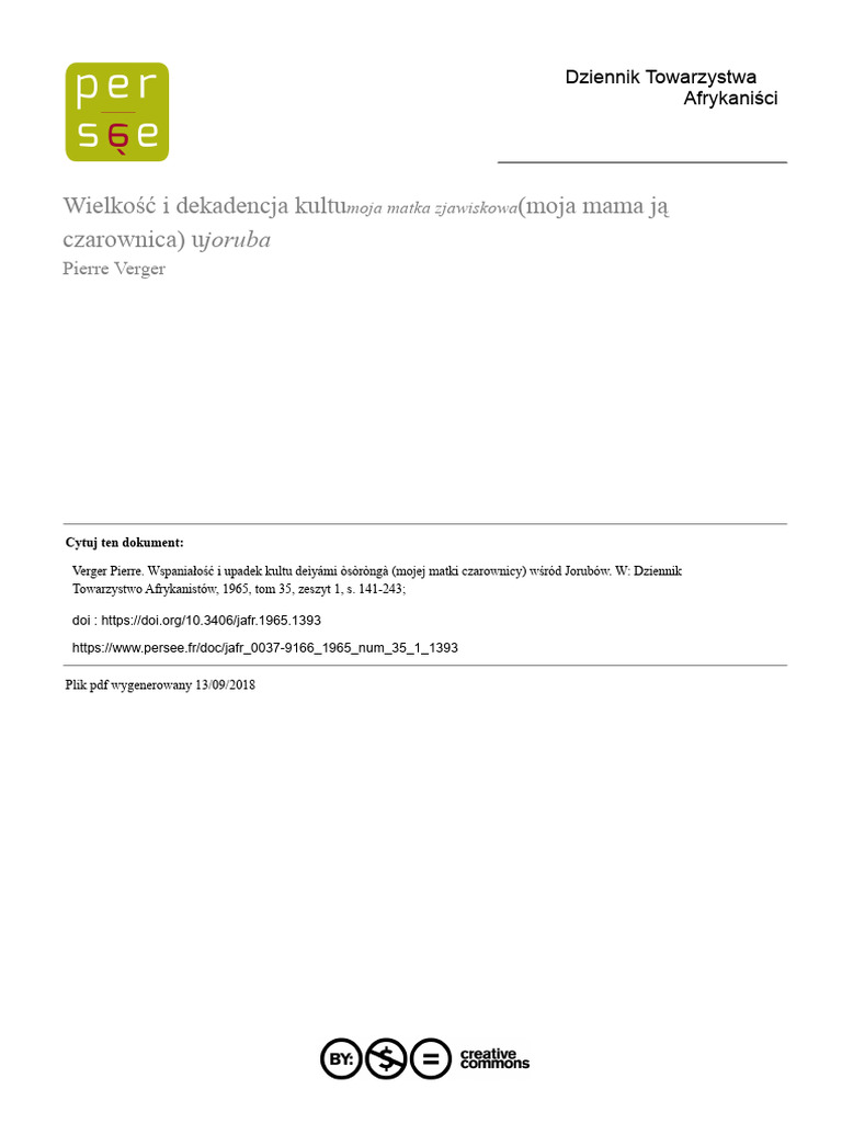 Pochodzenie Gbadu | PDF