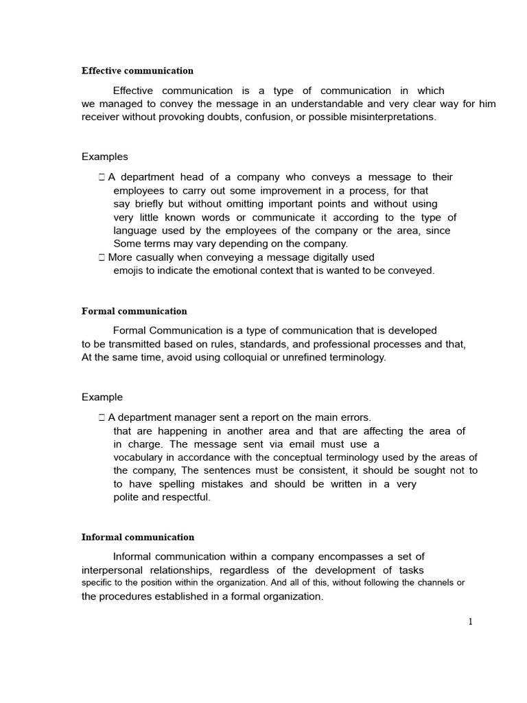 Effective Communication, Formal and Informal, Upward, Downward, and ...