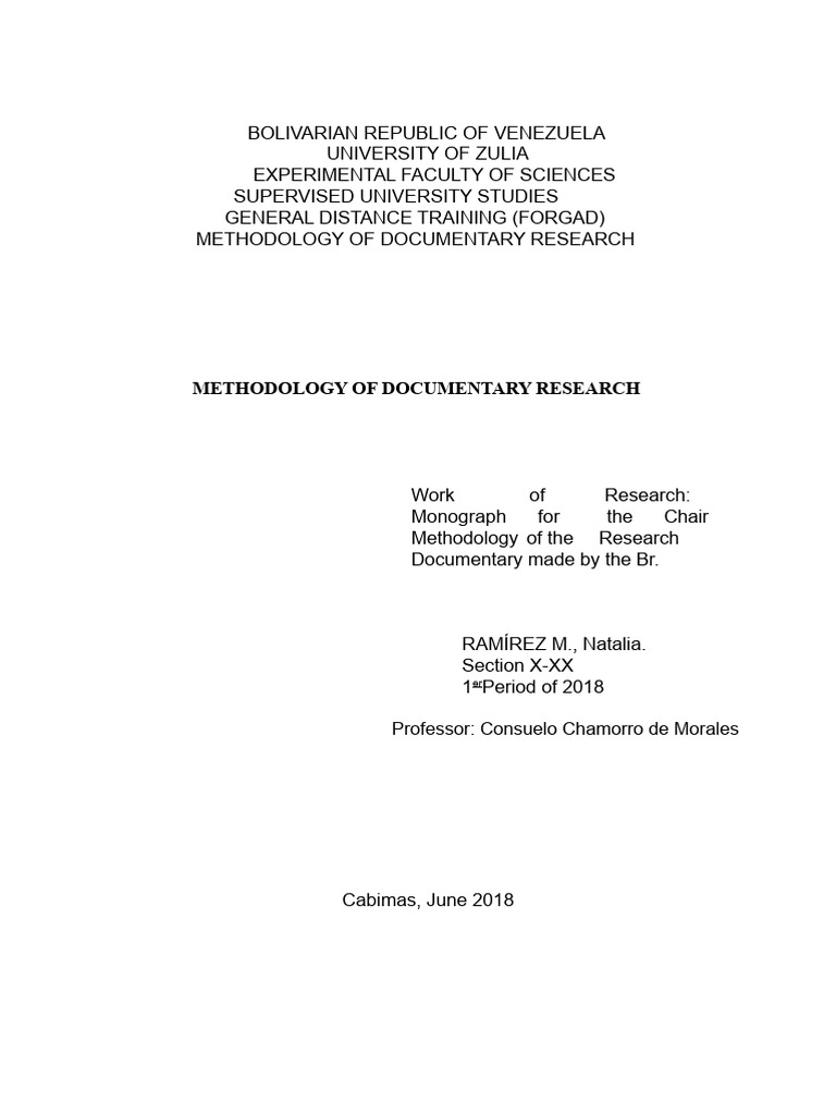 Documentary Research Methodology Guide | PDF | Scientific Method | Theory