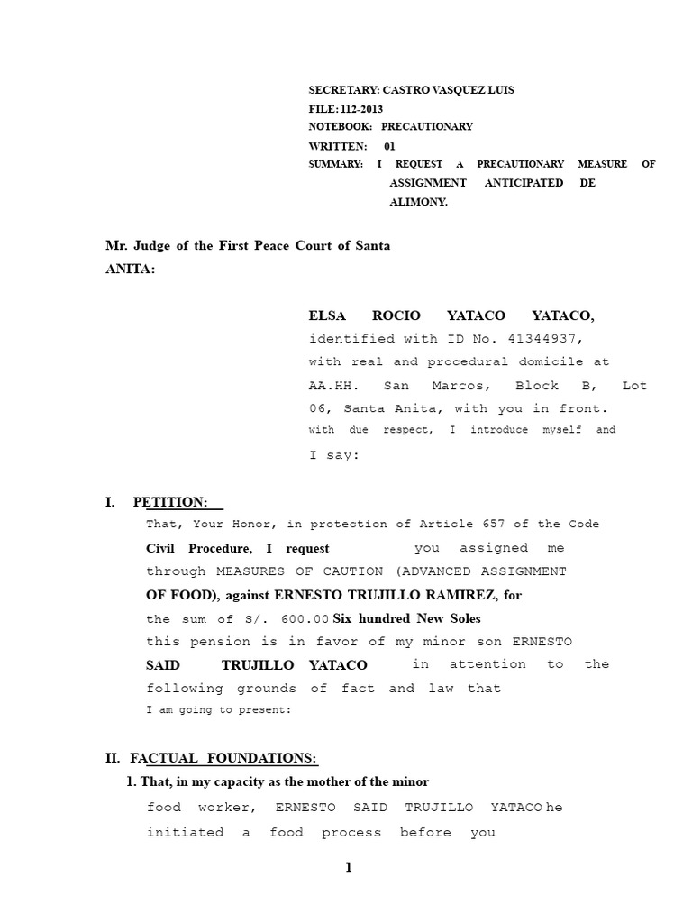 Early Assignment of Alimony | PDF | Justice | Crime & Violence