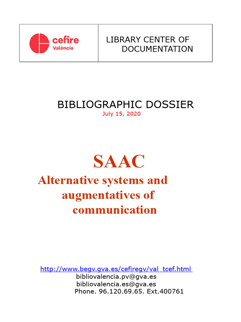 Alternative and Augmentative Communication Systems | PDF | Communication | Human Communication